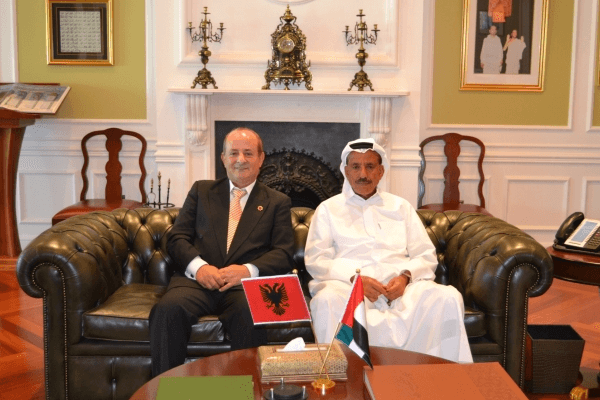 Khalaf Ahmad Al Habtoor Holds Talks with Albanian Ambassador to Egypt ...