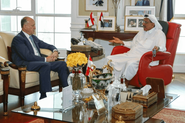 Khalaf Al Habtoor Welcomes Ashraf Rifi, Lebanon’s former Minister of ...